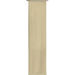 Schiebegardine WIRTH, B:57cm H:175cm, grau, Jacquard, Baumwolle, Polyester, Wohnzimmer, Gardinen, "Newbury", Ohne Befestigungszubeh&ouml;r, Breite: 57 cm