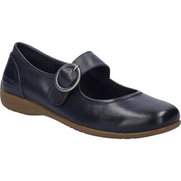 Josef Seibel Damen Ballerina "Fenja 18, indigo", Gr. 40indigo, Obermaterial: 100% Rindsleder Leather cow., Schuhe