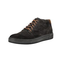 Pius Gabor Herren Sneaker "Pius Gabor Sneaker Veloursleder", Gr. 46, grau, Veloursleder, Schuhe