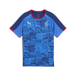 Puma M&auml;dchen Trainingsshirt "Neymar Jr Playmaker Fu&szlig;balltrikot Jugendliche", wei&szlig;, Gr. 164, bedruckt, Obermaterial: 100% Polyester; &Auml;rmelbund: 100%