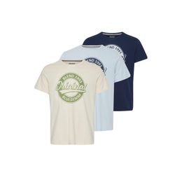 Blend Herren T-Shirt "T-Shirt BH3Pack", bunt, Gr. L, Obermaterial: 100% Baumwolle CO., Shirts