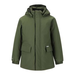 ZIGZAG Jungen Outdoorjacke "Malic", gr&uuml;n, Gr. 92, unifarben, 100% Polyester, Jacken, in atmungsaktiver Qualit&auml;t