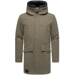 STONE HARBOUR Herren Kurzmantel "Fenroos XX", beige, Gr. L, Obermaterial: 90% Polyacryl, 8% Viskose, 2% Elasthan. Innenfutter: 100% Polyester.