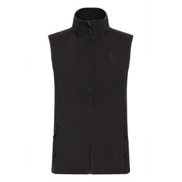 North Bend Damen Softshellweste "Softshellweste NBLany W Softshell W-PRO 8.000 mit wasserdichter Beschichtung", schwarz, Gr. 38, Obermaterial: 100%
