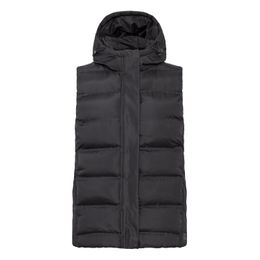 oxmo Damen Steppweste "Steppweste OXMariann", schwarz, Gr. L, Obermaterial: 100% Polyester PES., Westen