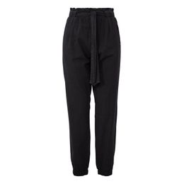 oxmo Damen Stoffhose "Stoffhose OXLennja", schwarz, Gr. 38, Obermaterial: 100% Baumwolle CO., Hosen