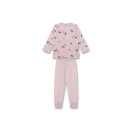 Sanetta Mädchen Schlafanzug "Pyjama", Gr. 128, rosa, Obermaterial: 100% Baumwolle CO., Homewear-Sets