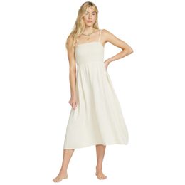 Billabong Damen Sommerkleid "Off The Coast", weiß, Gr. L, 100% Baumwolle, Kleider