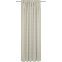 Vorhang Adam, B:142cm H:255cm, beige, Jacquard, Baumwolle, Wohnzimmer, Gardinen, "Little Parrot", aus 100% Bio-Baumwolle