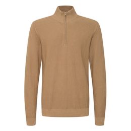 Blend Herren Troyer "Troyer BHPullover", braun, Gr. L, Obermaterial: 100% Baumwolle CO., Pullover