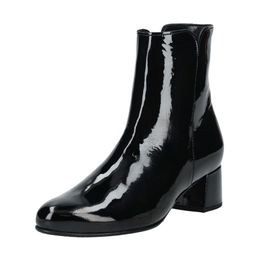 Gabor Damen Stiefelette "Gabor Stiefelette Leder", Gr. 38, schwarz, Leder, Schuhe