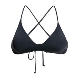 Roxy Damen Triangel-Bikini-Top "Beach Classics", grau, Gr. M, 87% Nylon, 13% Elasthan, Bikini-Oberteile