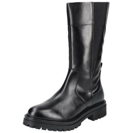 Geox Damen Stiefel "Geox Stiefel Leder/Textil", Gr. 40, schwarz, Leder, Textil, Schuhe