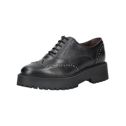 Nero Giardini Damen Schn&uuml;rschuh "Nero Giardini Halbschuhe Leder", Gr. 37, schwarz, Leder, Schuhe