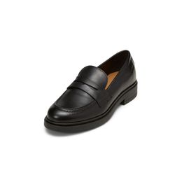 Marc O'Polo MARC O'POLO Damen Loafer "aus edlem Schafleder", Gr. 37, schwarz, Obermaterial: 100% Leder (Schaf), unifarben, Schuhe
