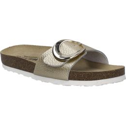 Josef Seibel Damen Sandale "Hermine 14, gold", Gr. 42, gold, Obermaterial: 100% Rindsleder Leather cow., Schuhe