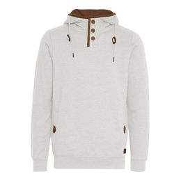 Blend Herren Kapuzenpullover "Hoodie BHAlexo", beige, Casual, Gr. S, unifarben, Web, Obermaterial: 60% Baumwolle CO. 40% Polyester PES., Pullover