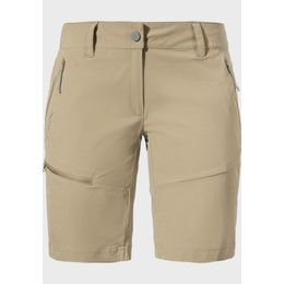 Sch&ouml;ffel SCH&Ouml;FFEL Damen Shorts "Shorts Toblach2", beige, Gr. 44, Oberstoff: 89% Nylon, 11% Elasthan, Hosen