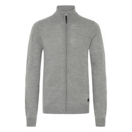 !Solid SOLID Herren Strickjacke "Strickjacke SDBabal", grau, Gr. L, Obermaterial: 100% Polyacryl PAN., Strickjacken