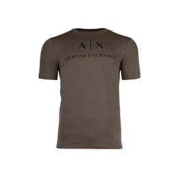 Armani Exchange Herren T-Shirt "T-Shirt 1er Pack", schwarz, Gr. L, Obermaterial: 100% Baumwolle CO., Shirts