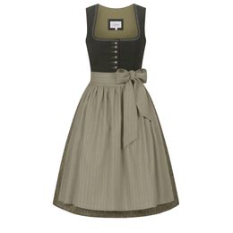 N&uuml;bler N&Uuml;BLER Damen Dirndl "Dirndl midi Feli", gr&uuml;n, Gr. 42, Obermaterial: 100% Polyamid PA., Kleider