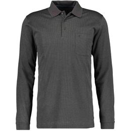 Ragman Herren Poloshirt, grau, Gr. XL, Baumwollmischung, Shirts