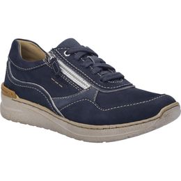 Josef Seibel Damen Sneaker "Sally 02, ocean", Gr. 39, blau, Obermaterial: 100% Rindsleder Leather cow., Schuhe