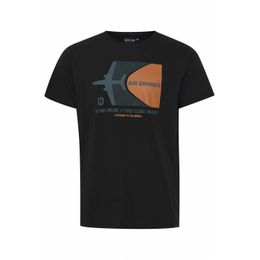 INDICODE Herren T-Shirt "T-Shirt IDRonny", schwarz, Gr. S, Obermaterial: 100% Baumwolle CO., Shirts