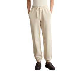 Marc O'Polo MARC O'POLO Damen Jerseyhose "aus reinem Organic Cotton", beige, Gr. XXL, unifarben, Sweatware, Obermaterial: 100% Baumwolle, Hosen