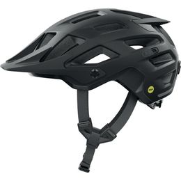 Abus Mountainbikehelm "MOVENTOR 2.0 MIPS", S Kopfumfang: 51cm - 55cm, schwarz, Helme