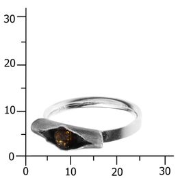 OSTSEE-SCHMUCK Damen Fingerring "OSTSEE-SCHMUCK Ring Hedi-Sarah Vicenca Ring Hedi-Sarah Vicenca", 56 (17,8), Silber 925 (Sterlingsilber), silber,