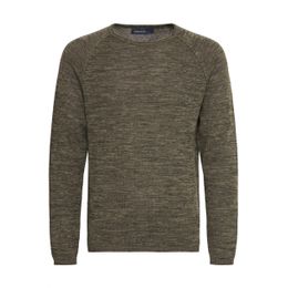 Blend Herren Strickfleece-Pullover "Strickpullover BHDan", gr&uuml;n, Gr. S, Obermaterial: 50% Baumwolle CO. 50% Polyacryl PAN., Pullover