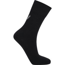 WHISTLER Herren Socken "Zappa", Gr. 39, schwarz, 51% Wolle, 29% Polyacryl, 18% Polyester, 2% Elasthan, unifarben, Socken, aus atmungsaktivem Material