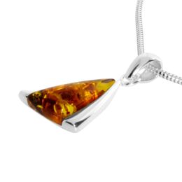 OSTSEE-SCHMUCK Damen Kette mit Anh&auml;nger "OSTSEE-SCHMUCK Kette mit Anh&auml;nger Imke 25 mm", 45cm, Silber 925 (Sterlingsilber), L: 42, silber, Silber 925