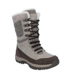 Hi-Tec Damen Winterstiefel "Riva WP", Gr. 37island fossil, schwarz, ink, Synthetik, Schuhe, Snowboots, Winterboots, Winterschuhe, warm gefüttert