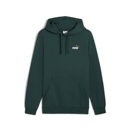 Puma Herren Hoodie "Essentials 2 Colour Small No. 1 Logo Hoodie Herren"gr&uuml;n terrain, Gr. M, Obermaterial: 34% Polyester, 66% Baumwolle;