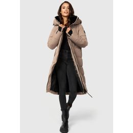 Marikoo Damen Steppjacke "Zuraraa XVI", beige, Gr. L, Obermaterial: 100% Polyester. Innenseite: 100% Polyester. Futter: 100% Polyester. Wattierung: