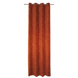 Vorhang WIRTH, B:132cm H:200cm, braun, Chenille, Polyacryl, Wohnzimmer, Gardinen, "B-Holmsund"