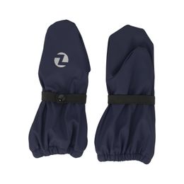 ZIGZAG Kinder Laufhandschuhe "Amaze", blau, Gr. 104, unifarben, 100% Lederimitat, Handschuhe, mit w&auml;rmendem Innenfutter