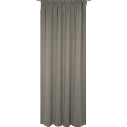 Vorhang WIRTH, B:132cm H:255cm, lila, Jacquard, Baumwolle, Polyester, Wohnzimmer, Gardinen, "Torbole"
