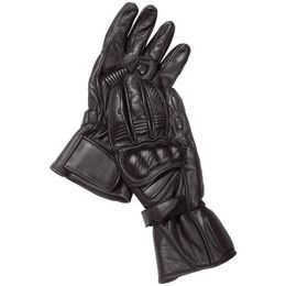 Roleff Motorradhandschuhe "Racewear", S, schwarz, Handschuhe, winddicht, wasserdicht