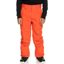 Quiksilver Jungen Snowboardhose "Estate", rot, Gr. 12, 100% Polyester, Hosen