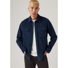 Levi's LEVI'S Herren Langarmhemd "JACKSON WORKER", blau, Gr. S, Cord, Obermaterial: 100% Baumwolle, Hemden