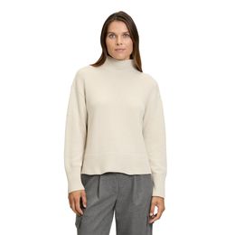 Betty Barclay Damen Strickpullover "Damen Strickpullover mit Lurexfaden", beige, Gr. 46, Strick, Obermaterial: 96% Polyamid, 4% Polyester