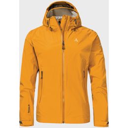 Sch&ouml;ffel SCH&Ouml;FFEL Damen Outdoorjacke "2.5L 3D Jacket Vistdal L", orange, Gr. 44, Oberstoff: 100% Nylon. (Membran: Polyurethan), Jacken