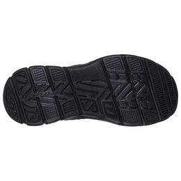 Skechers Herren Sandale "REVOLTED SS-MERRICK", Gr. 42, schwarz, Lederimitat, Textil, Schuhe, Trekkingsandale, Outdoorschuh mit Heel Pillow Funktion