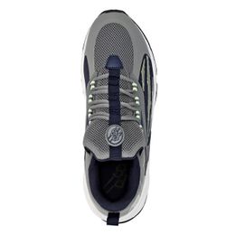Plein Sport Damen Sneaker "Low-Top-Sneaker", Gr. 37, blau, Schuhe