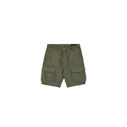 Herren Shorts "Aloha Safari Shorts", grün, Gr. 32, Alpha Industries, Obermaterial: 80% Baumwolle, 20% Viskose, Hosen