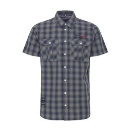 FQ1924 Herren Kurzarmshirt "Kurzarmhemd FQSamir", gr&uuml;n, Casual, Gr. XL, Obermaterial: 100% Baumwolle CO., Hemden
