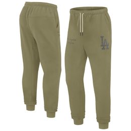 Fanatics M&auml;dchen Jogginghose "Fanatics Jogginghose Los Angeles Dodgers Heritage Fleece Cuffed", gr&uuml;n, Gr. M, 52% Baumwolle, 48% Polyester, Hosen